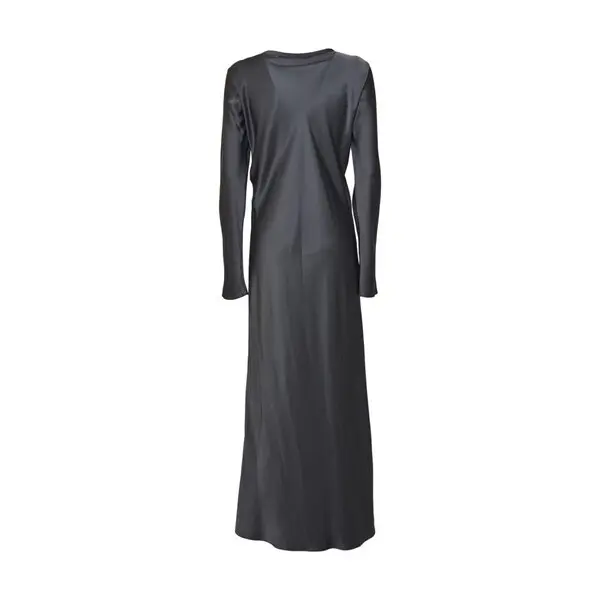 Aspesi Long-sleeved Satin Dress