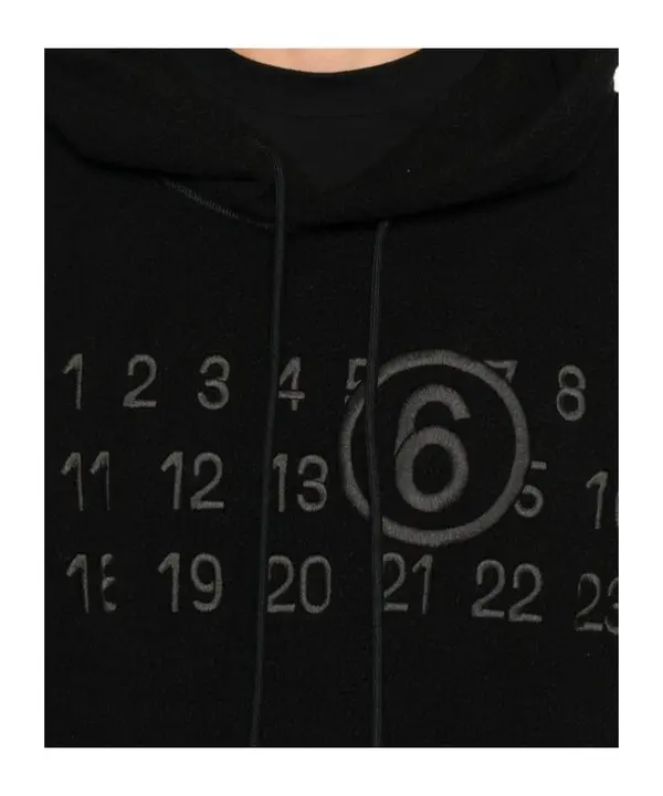 MAISON MARGIELA Numeric Logo Hoodie
