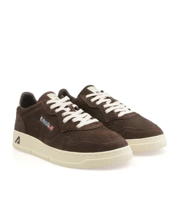 AUTRY Logo Embossed Lace-up Sneakers