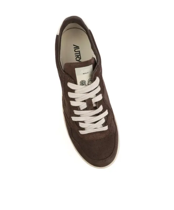 AUTRY Logo Embossed Lace-up Sneakers