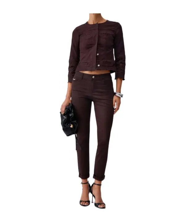 Liu Jo Regular-fit Trousers - Brown