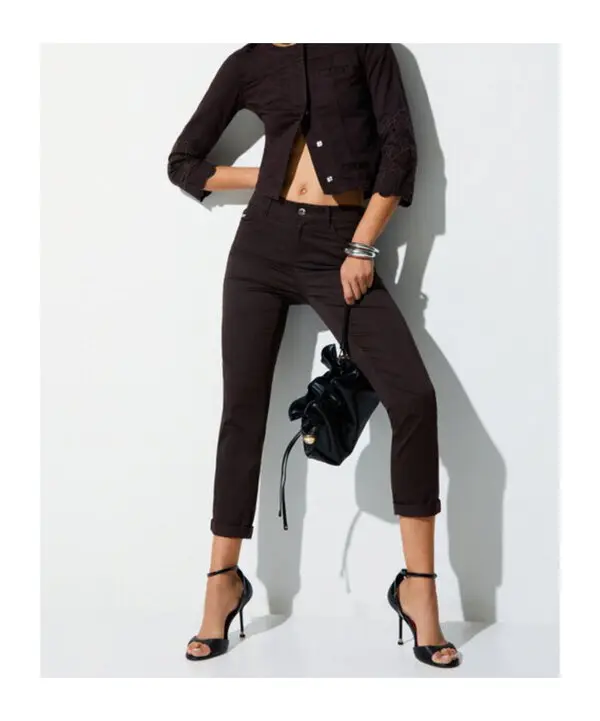 Liu Jo Regular-fit Trousers - Brown