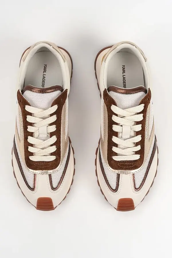 Karl Lagerfeld Peep Lace Sneakers