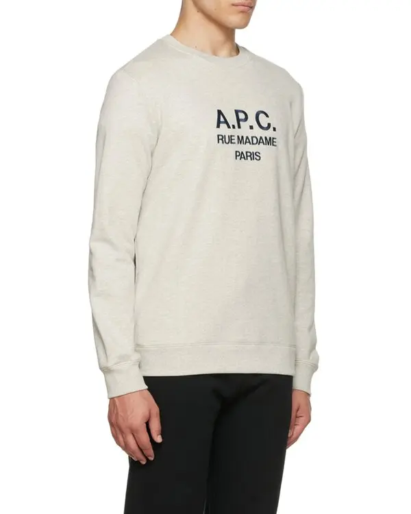 A.p.c. Logo Crewneck Sweatshirt