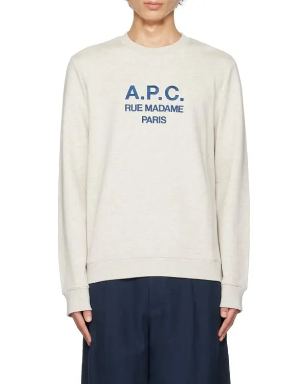 A.p.c. Logo Crewneck Sweatshirt