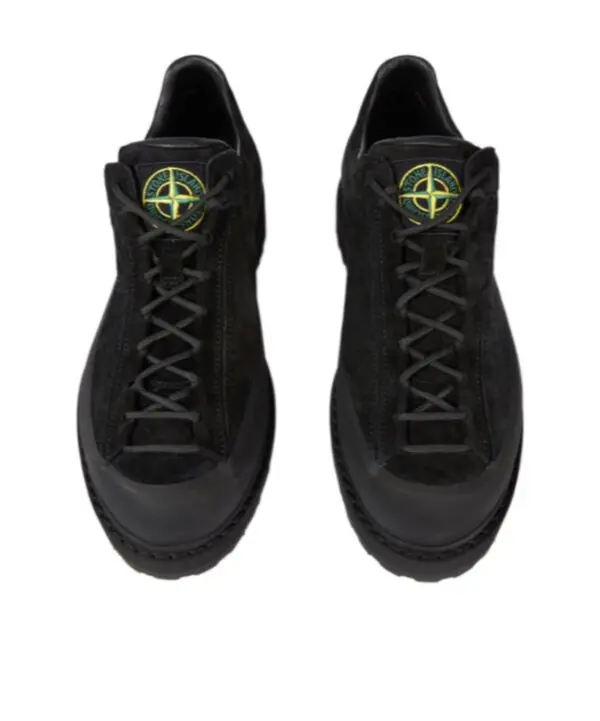 Stone Island Lace-up Suede Sneakers