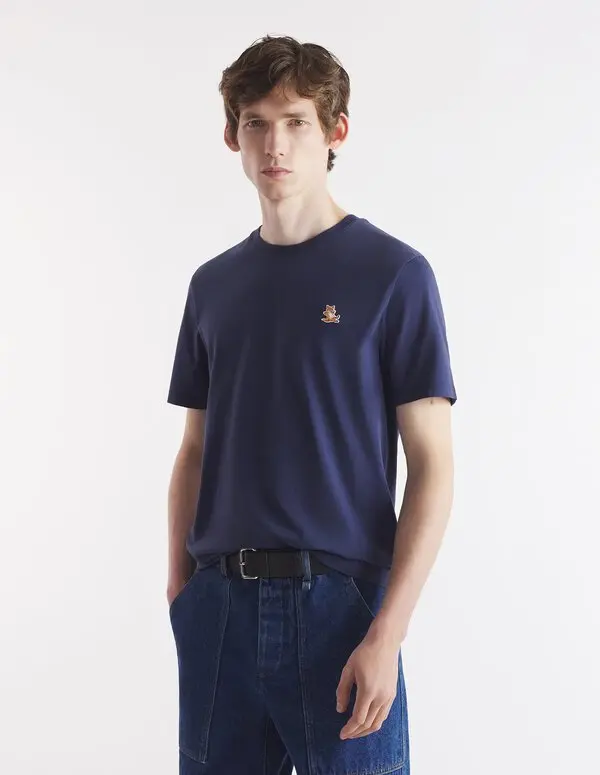 Maison Kitsuné Chillax Fox Patch Crewneck T-shirt