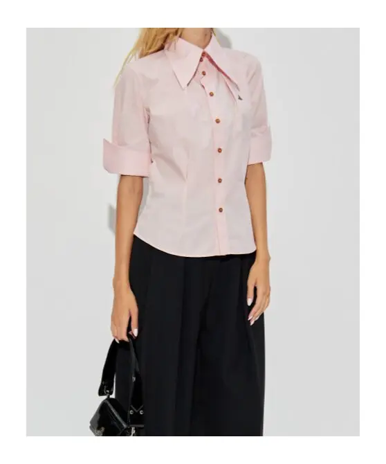 VIVIENNE WESTWOOD Orb-embellished Button-down Shirt