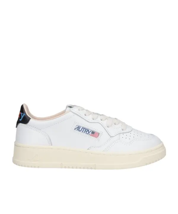 AUTRY Logo-patch Perforated Sneakers