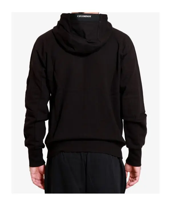C.P. COMPANY Diagonal Raised Fleece Zip-up Hoodie