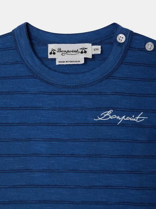 Bonpoint Striped Short-sleeve T-shirt