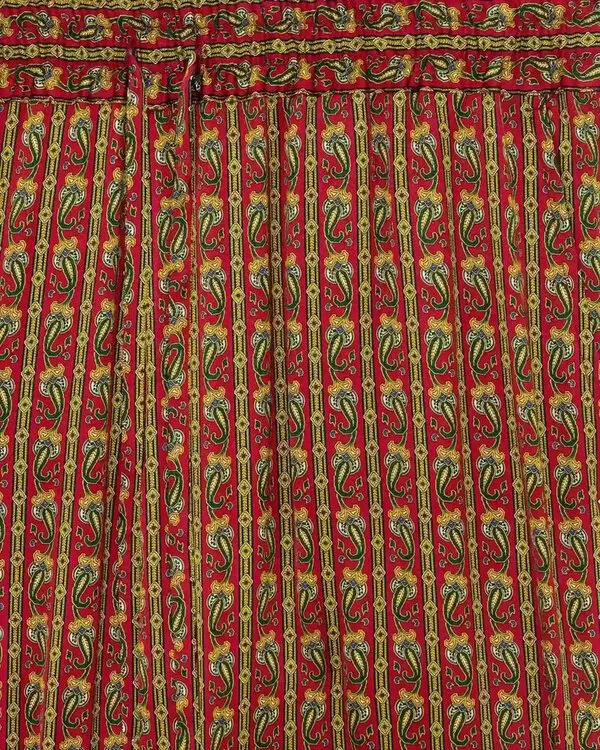 Drole De Monsieur Paisley Printed Straight-leg Trousers