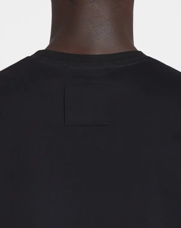 LANVIN Logo Embroidered Crewneck T-shirt