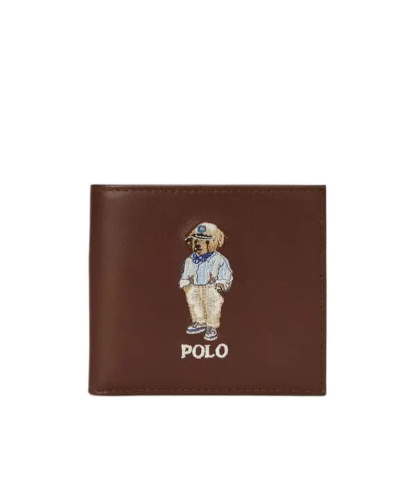 Ralph Lauren Polo Bear Leather Wallet