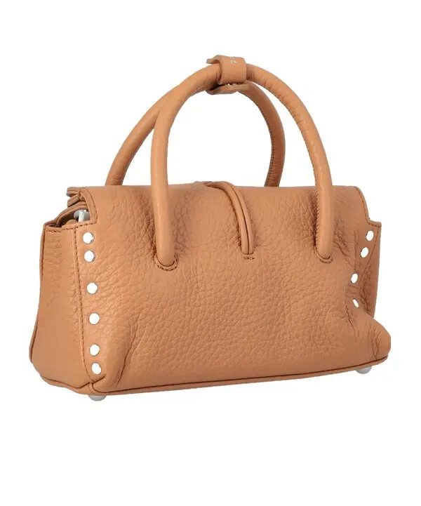 ZANELLATO Studded Logo Handbag