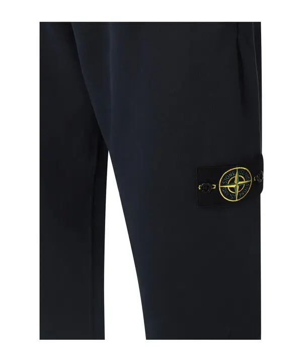 Stone Island Logo Patch Sweatpants