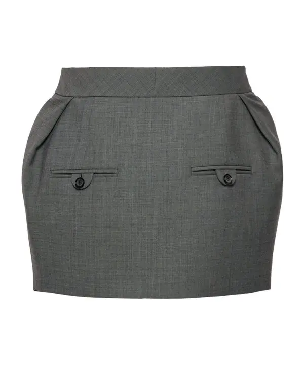 Magda Butrym Tailored Mini Skirt