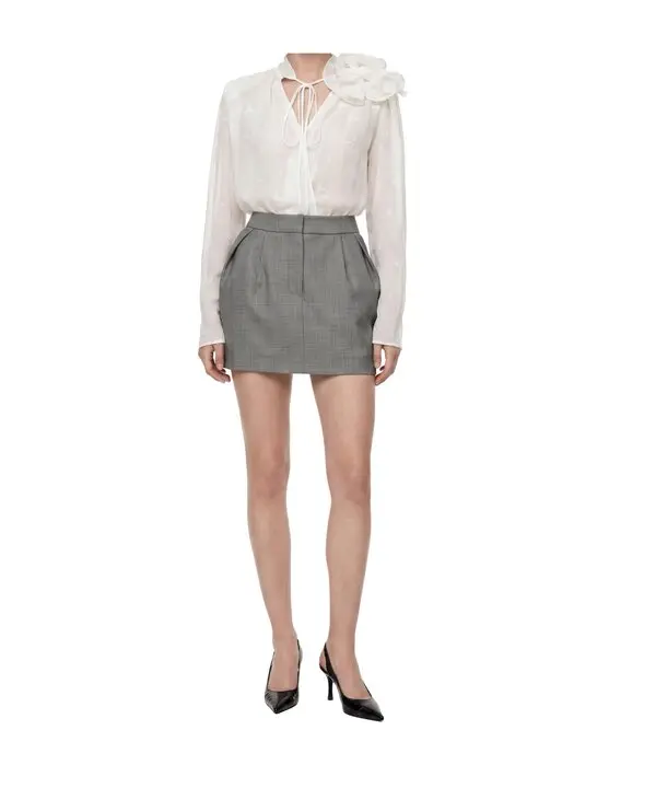 Magda Butrym Tailored Mini Skirt