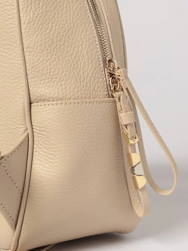 COCCINELLE Grained-leather Backpack
