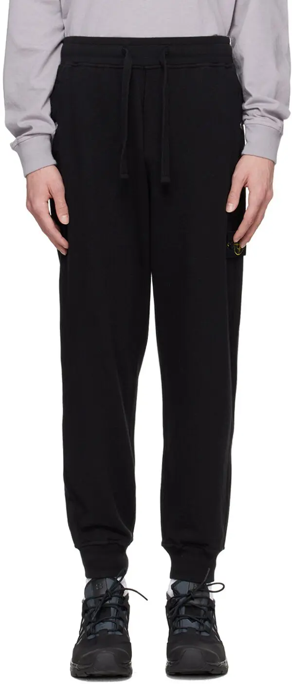Stone Island Logo Patch Track Pants
