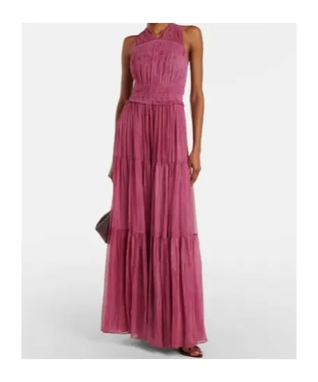 Ulla Johnson Freesia Silk Chiffon Gown
