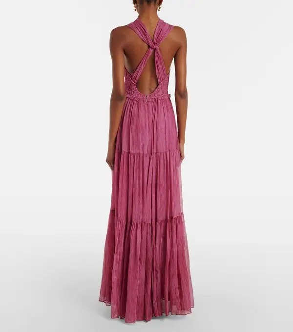Ulla Johnson Freesia Silk Chiffon Gown