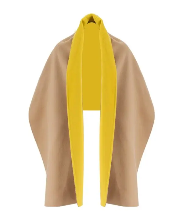 Fabiana Filippi Belted Cape Coat