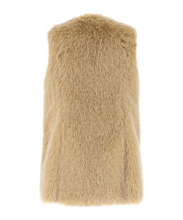 Herno Faux Fur Sleeveless Gilet