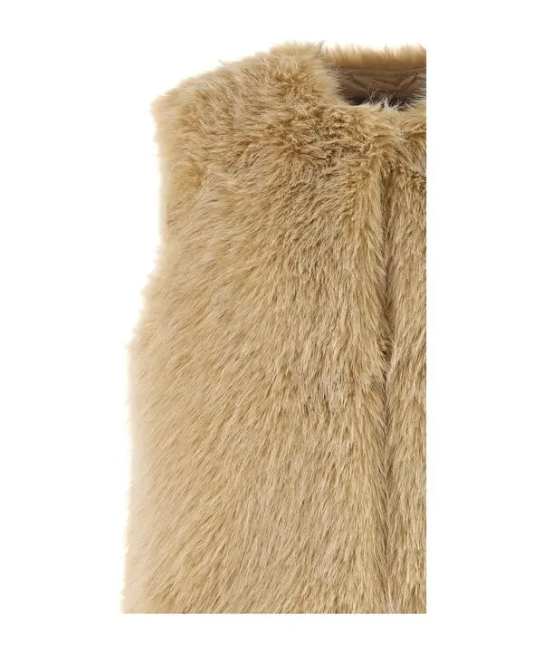 Herno Faux Fur Sleeveless Gilet
