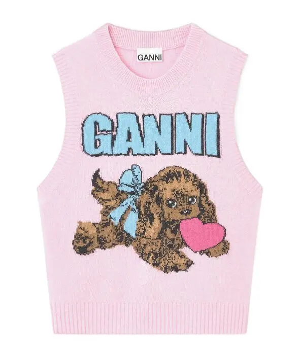 GANNI Puppy Vest
