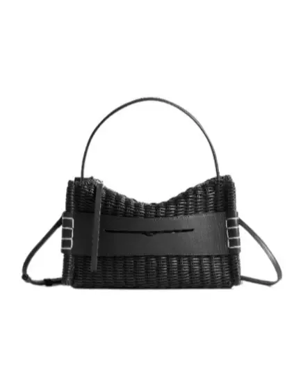 J.W.ANDERSON Loafer Bag In Woven Leather
