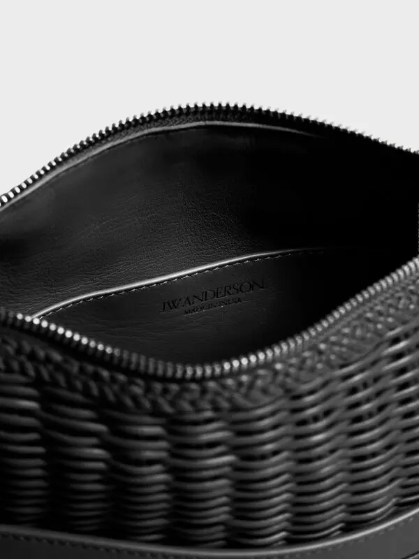 J.W.ANDERSON Loafer Bag In Woven Leather