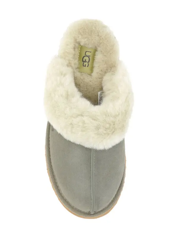 UGG Disquette Logo Embossed Slippers