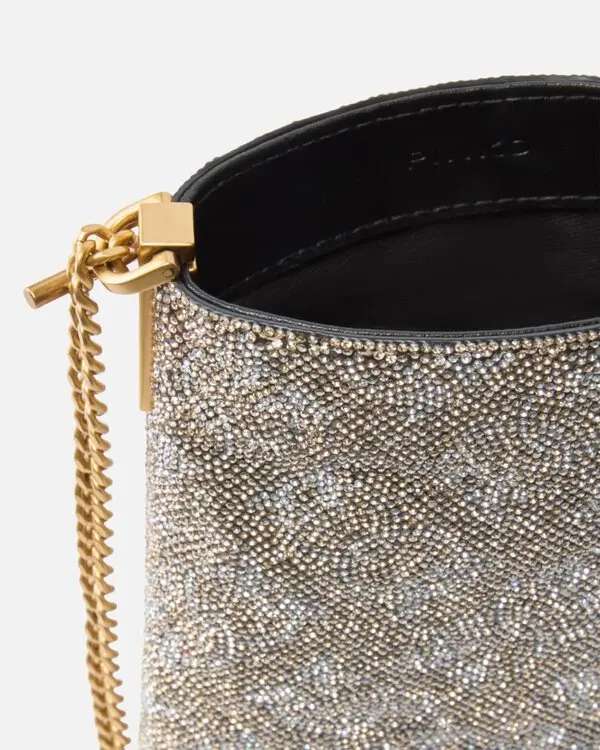 Pinko Logo Patch Embellished Smartphone Case