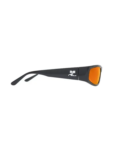 COURREGES Courrèges Eyewear Tech Sunset Wraparound Frame Sunglasses