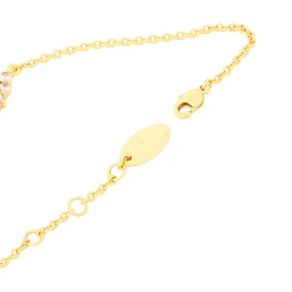 VIVIENNE WESTWOOD Feodora Orb Crystal-embellished Bracelet