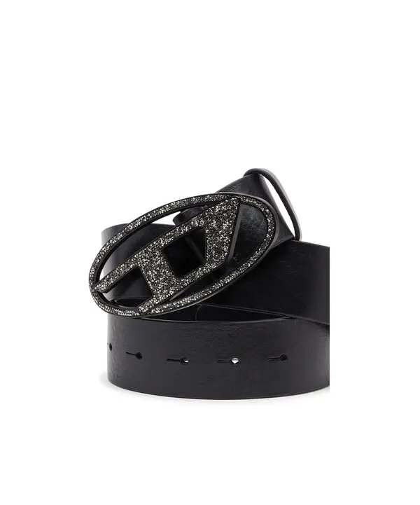 DIESEL® Oval D-ring Buckle Belt