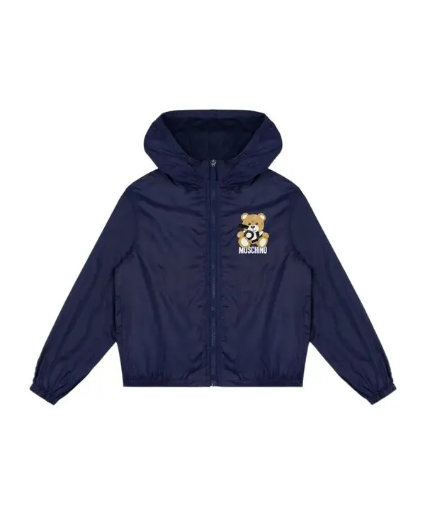 Moschino Teddy Bear-print Jacket - Blue