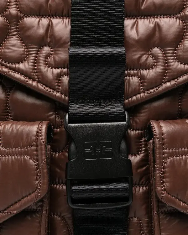 GANNI Quilted Backpack