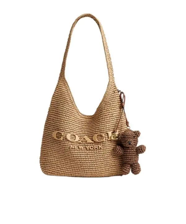 COACH Bear Handbag Charm