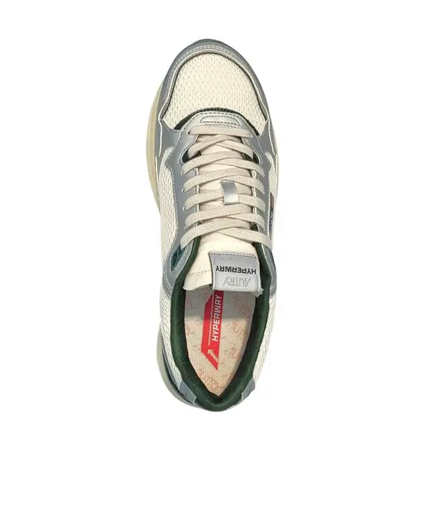 AUTRY Metallic Mesh Sneakers
