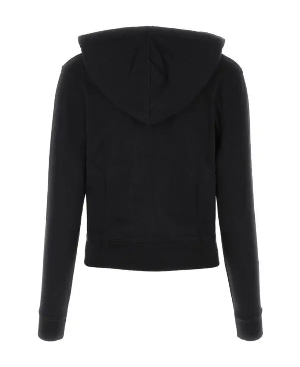 Maison Kitsuné Fox Embroidery Zip-up Hoodie