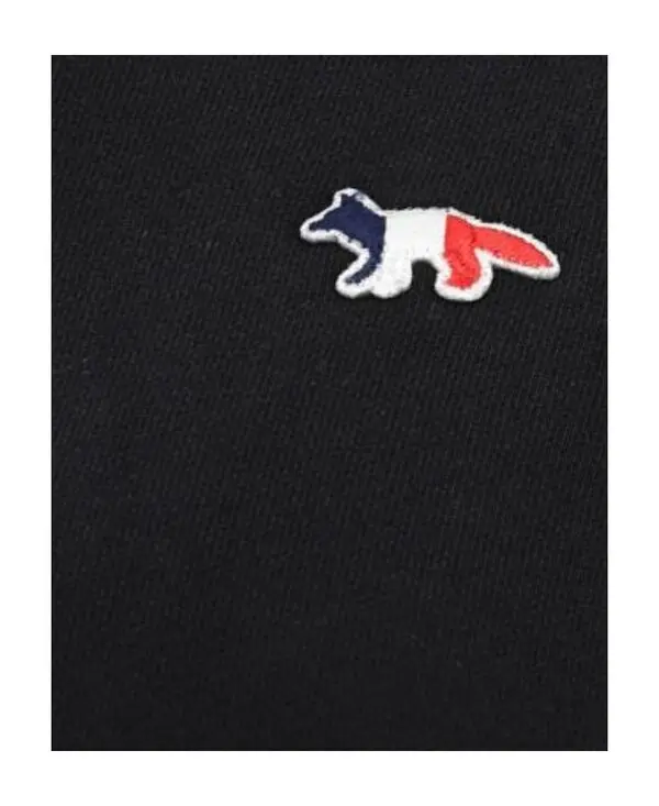 Maison Kitsuné Fox Embroidery Zip-up Hoodie