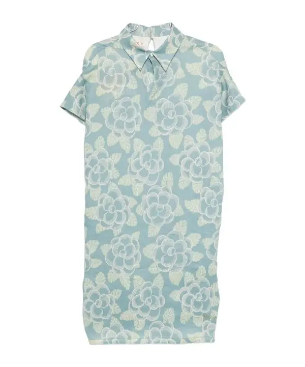 Marni Floral Collar Dress