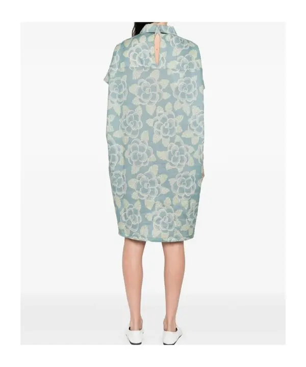 Marni Floral Collar Dress