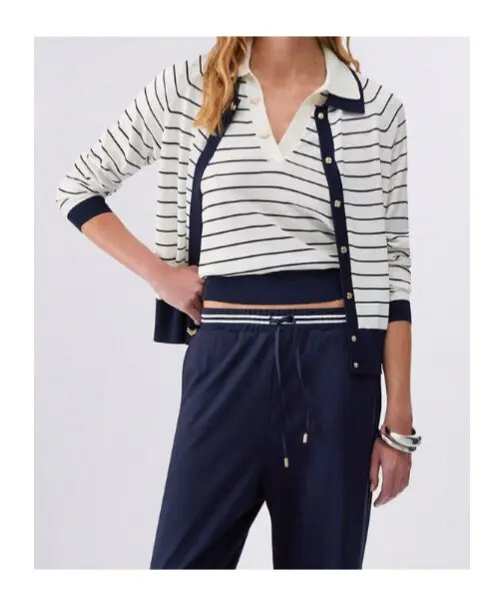 Liu Jo Striped Cardigan