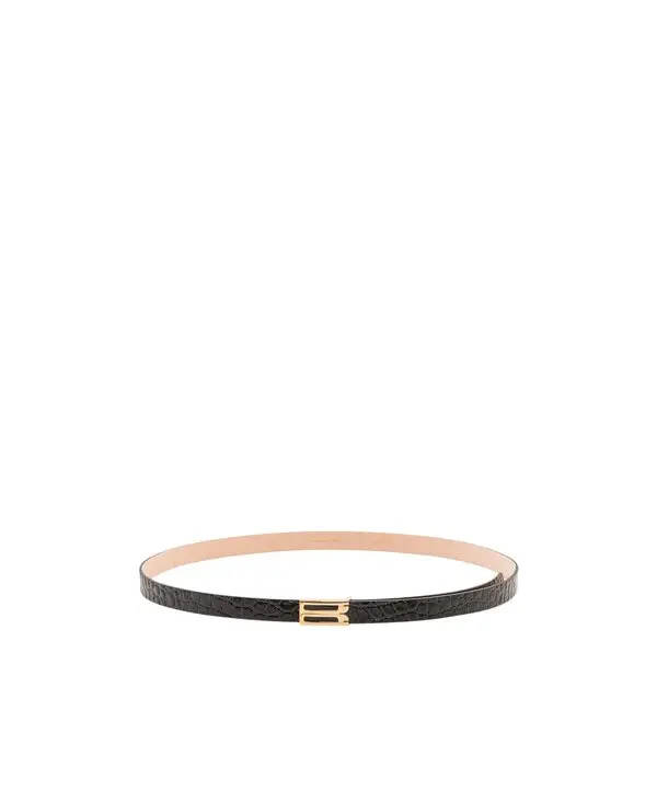 Victoria Beckham Dorian Frame Belt - Nude