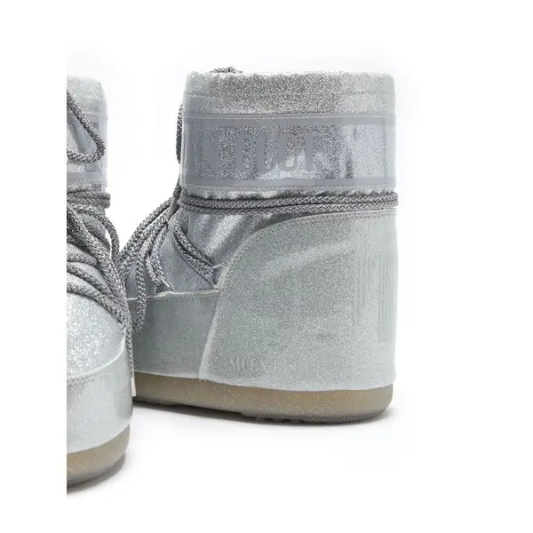 Moon Boot Icon Low Glitter Lace-up Boots
