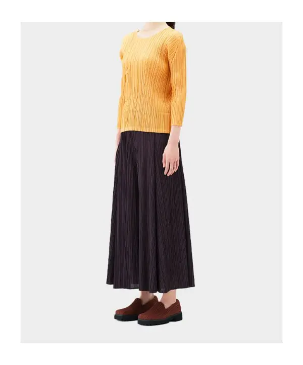 PLEATS PLEASE BY ISSEY MIYAKE Mellow Pleats Wide Leg Pants
