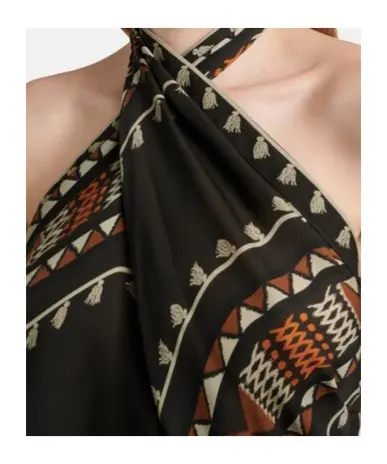 Johanna Ortiz Ancestral Printed Silk Georgette Top